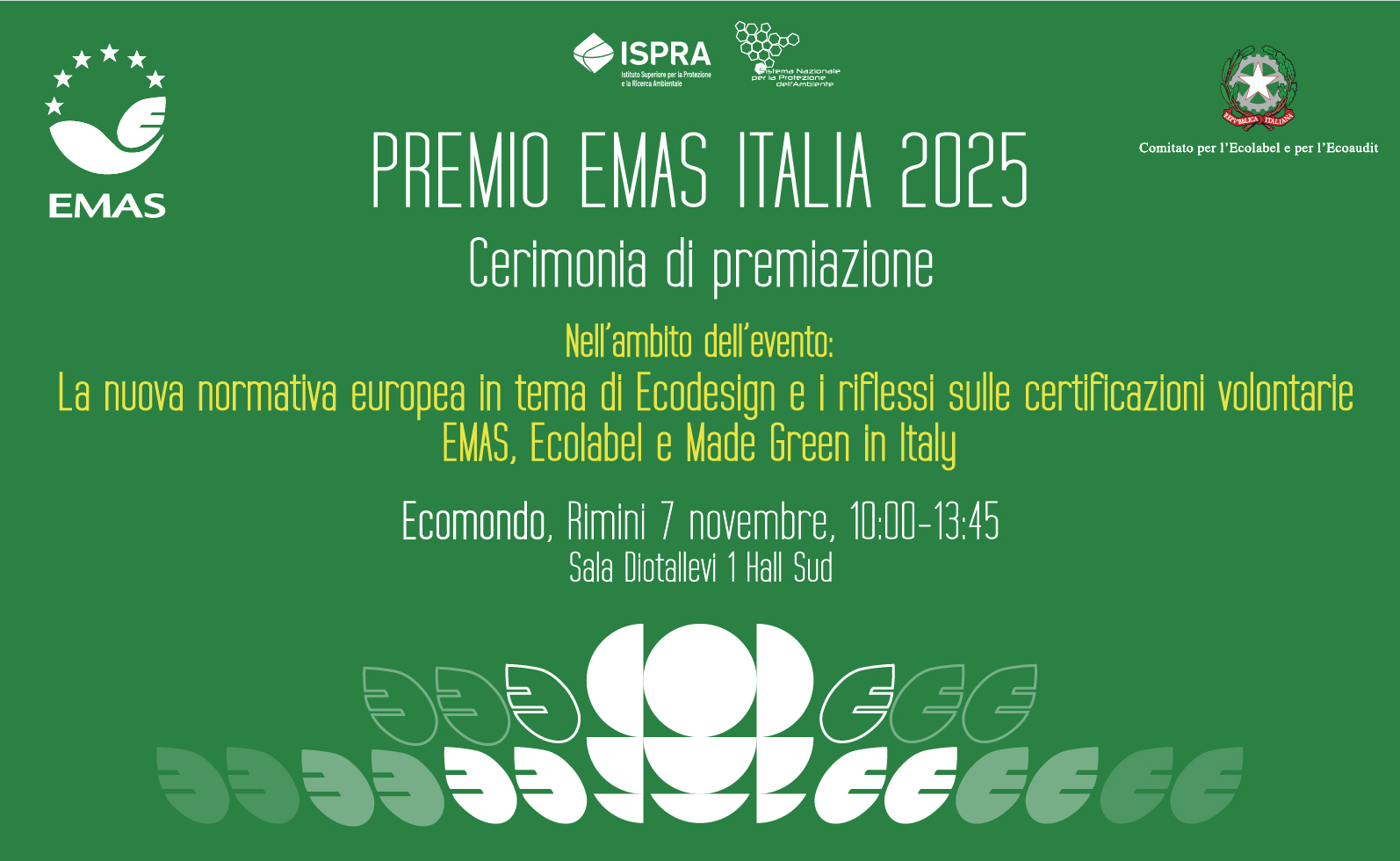 EMAS Italy Award 2025 — English