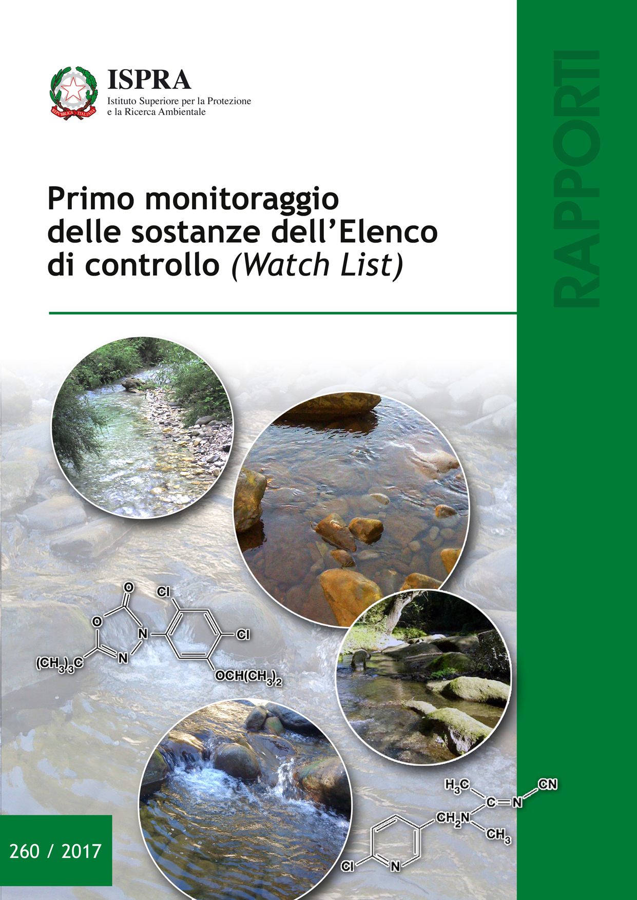 First Italian monitoring of Watch List substances. — English