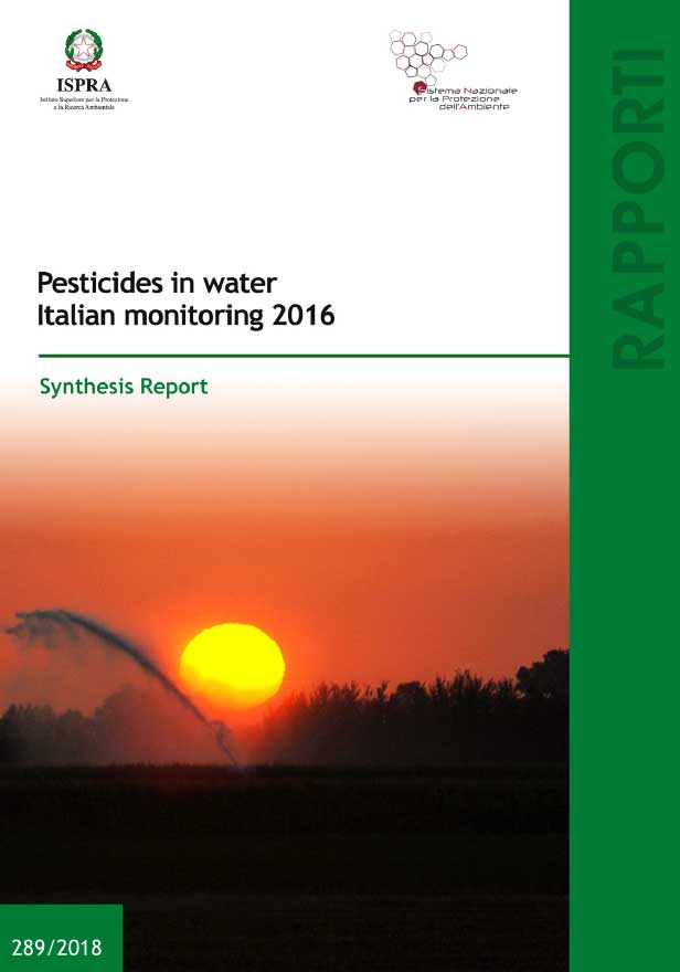 Pesticides in water – Italian monitoring 2016 — English