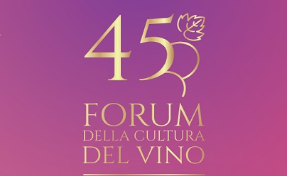 45° Forum della Cultura del Vino — Italiano
